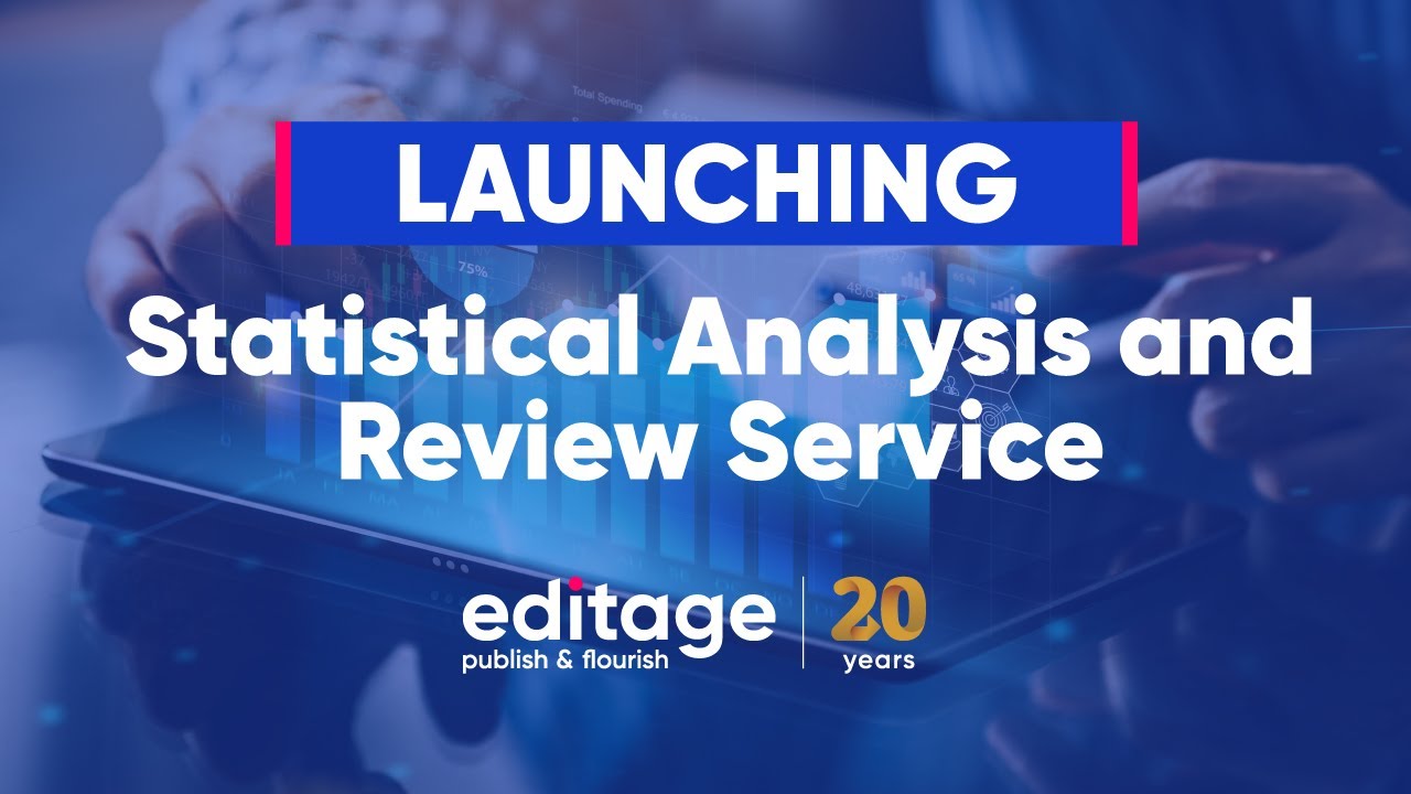 Statistical Analysis And Review Services Teaser Video | Editage