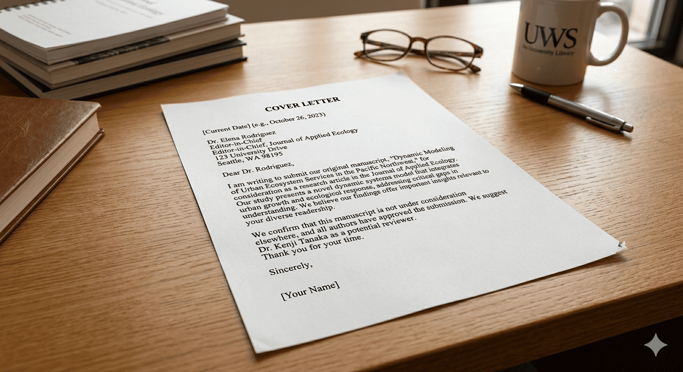 How to write a cover letter for a journal | Editage Insights