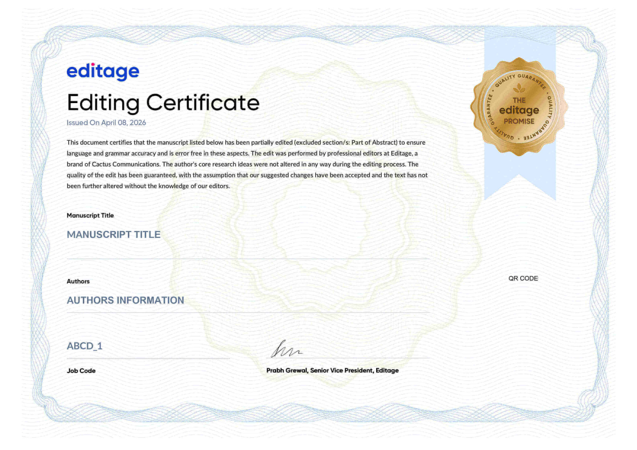What is a Language Editing Certificate: A Complete Guide | Editage Insights